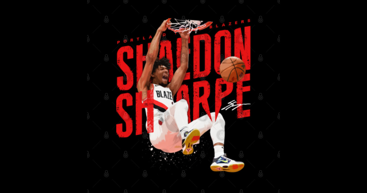 Shaedon Sharpe - Shaedon Sharpe Portland Trail Blazers - Posters and ...