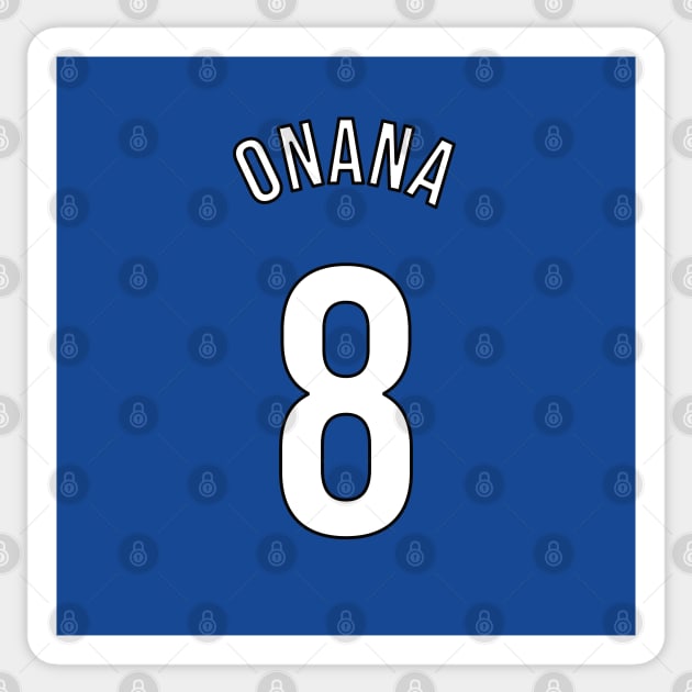 Onana 8 Home Kit - 22/23 Season - Amadou Onana - Sticker | TeePublic