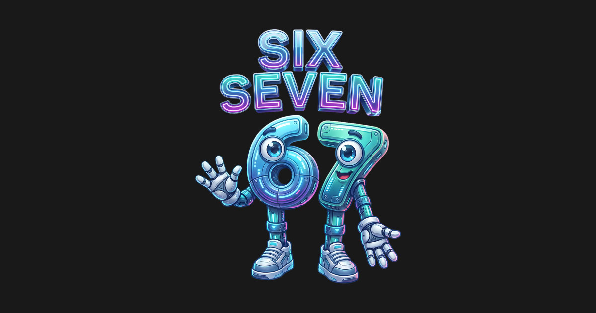 6-7 Meme Funny Brainrot 6 7 Boys Teens Kids 67 - Funny Brainrot 6 7 - T ...