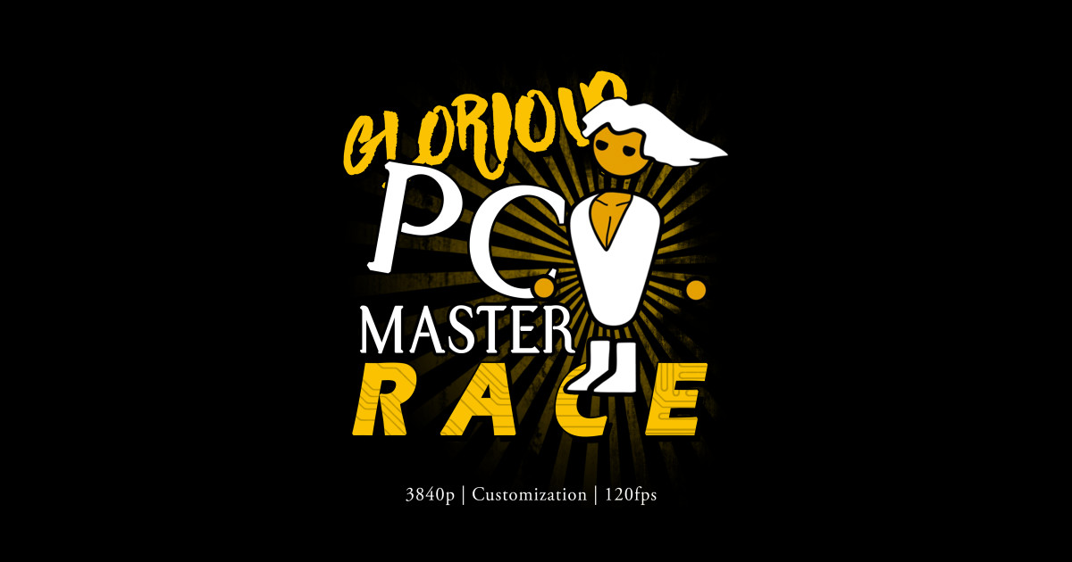 Glorious PC Master Race - Pc Master Race Glorious - Sticker | TeePublic