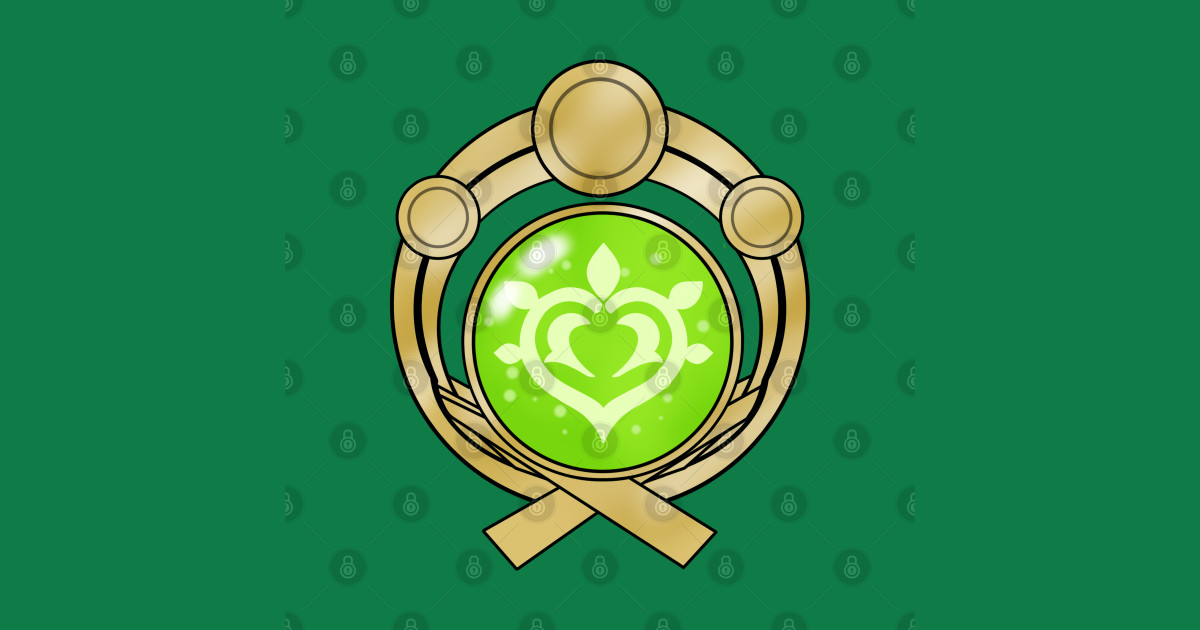 Inazuma Dendro Vision - Genshin Impact - T-Shirt | TeePublic