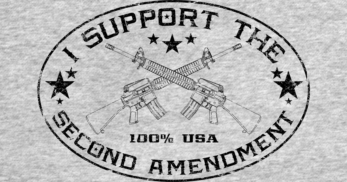 I Support the 2nd Amendment - 2nd Amendment - T-Shirt | TeePublic