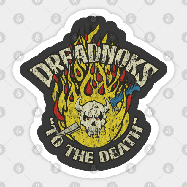 Dreadnoks Flaming Skull 1984 - Gi Joe - Sticker | TeePublic