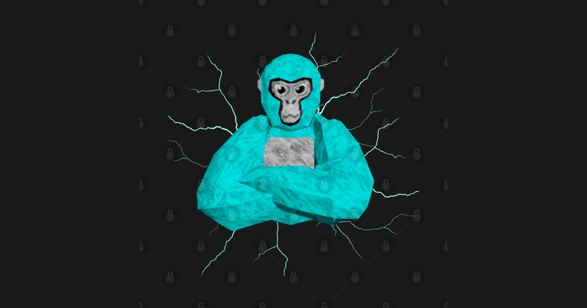 Gorilla Tag PFP Monke Merch VR Gamer Gift - Gorilla Tag - T-Shirt ...