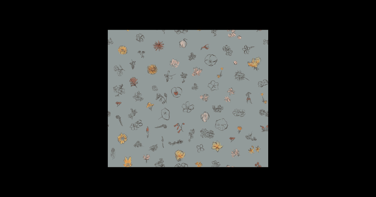 SoCal Native Flowers Periwinkle - Southern California - Sticker | TeePublic