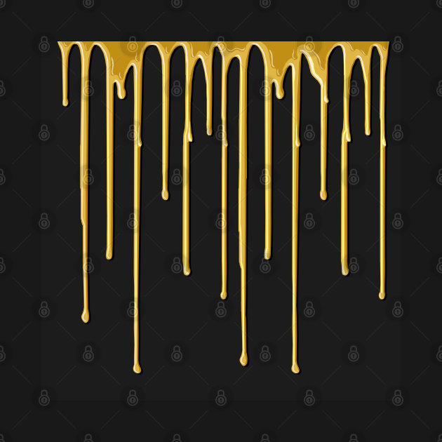 Liquid Gold Drip - Liquid Gold - T-Shirt | TeePublic