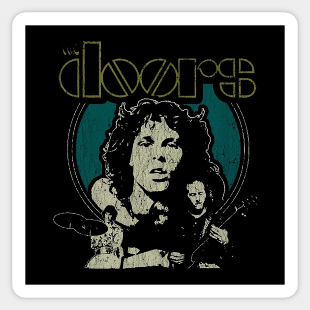 Vintage The Doors - Band - Sticker | TeePublic