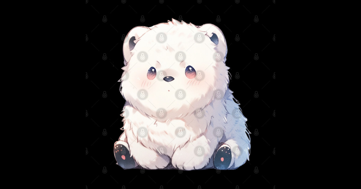 Polar Bear Big Boy - Animals - Sticker | TeePublic