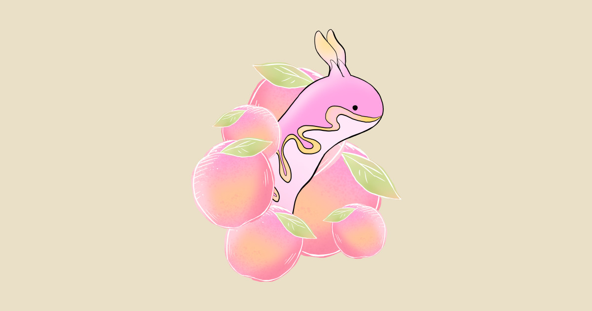 Peach Sea Slug / Seaslug - Seaslug - T-Shirt | TeePublic