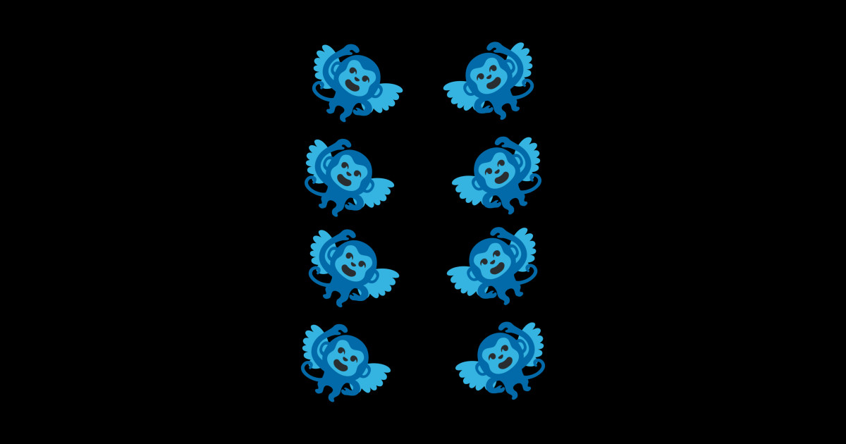 Flying Monkey Sticker Army - Monkey - Sticker | TeePublic