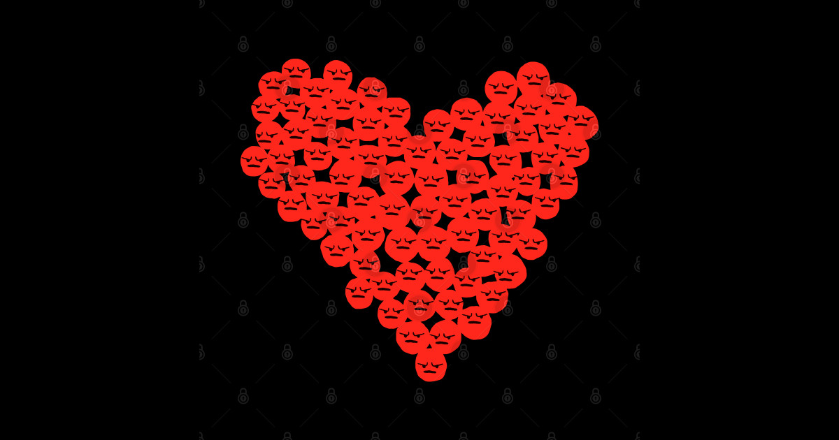 I Heart You - Heart - Posters and Art Prints | TeePublic