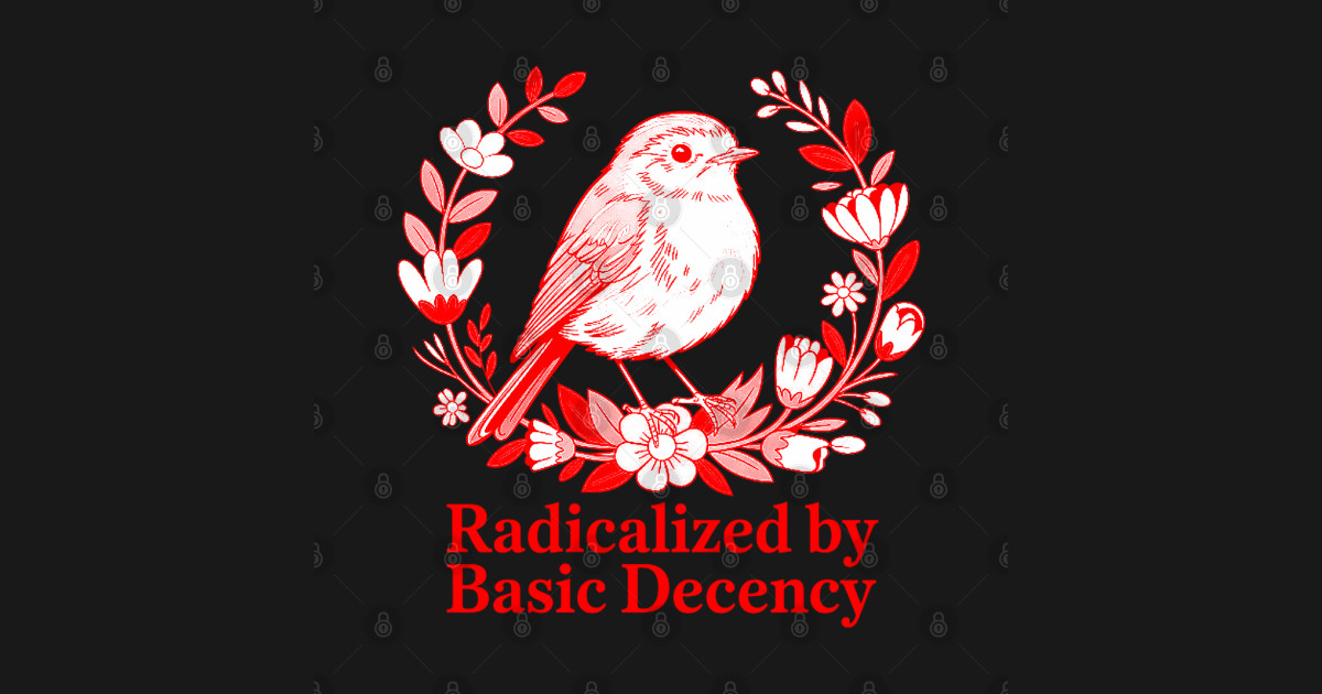 Radicalized-By-Basic-Decency - Radicalized By Basic Decency - T-Shirt ...