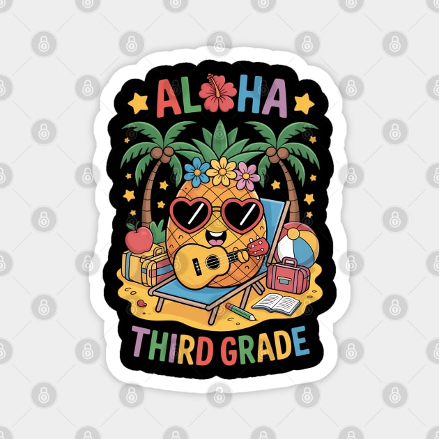 Funny Aloha 3Rd Grade Student First Day Of School - Funny Aloha 3rd ...