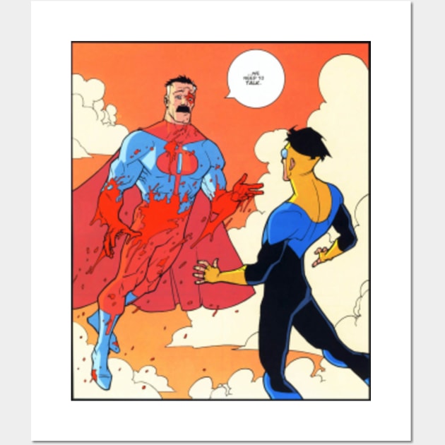 father and son - Invincible - Posters and Art Prints | TeePublic