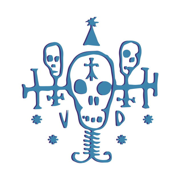 VooDoo Boys Logo (Cyberpunk Gang) - Cyberpunk - T-Shirt | TeePublic