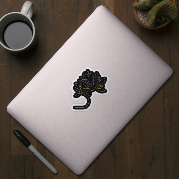 Awesome Line Art Design - Line Art Design - Sticker | TeePublic