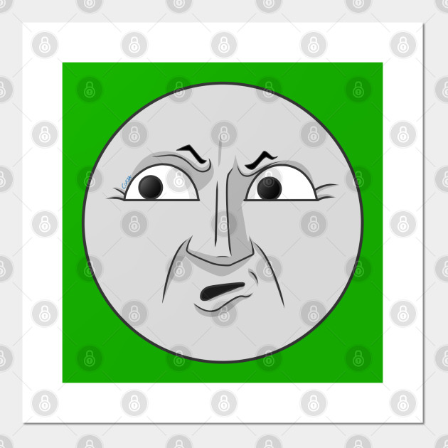 Henry grumpy face - Thomas Tank Engine - Posters and Art Prints | TeePublic