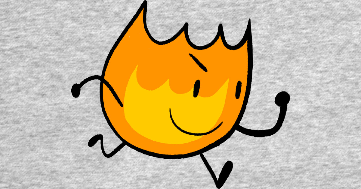 Fiery BFDI - Bfdi - T-Shirt | TeePublic