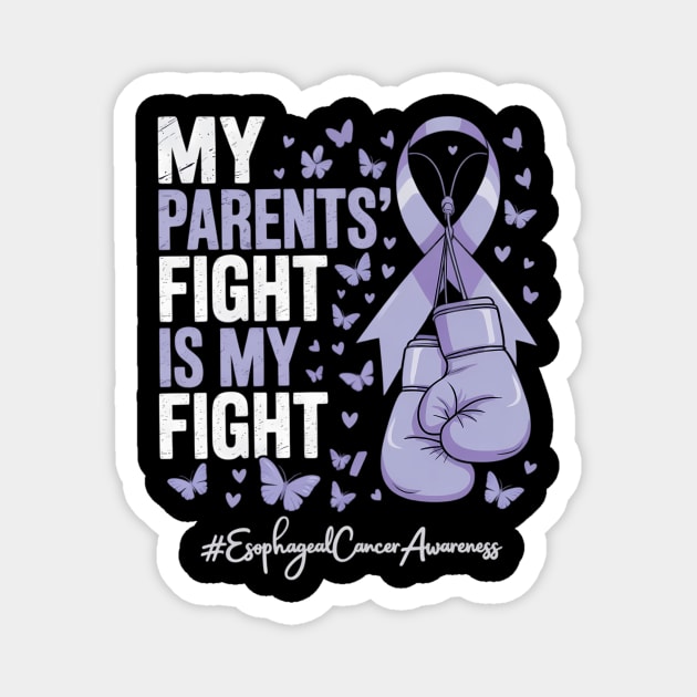 Periwinkle Ribbon Parents Esophageal Cancer Awareness - Esophageal ...
