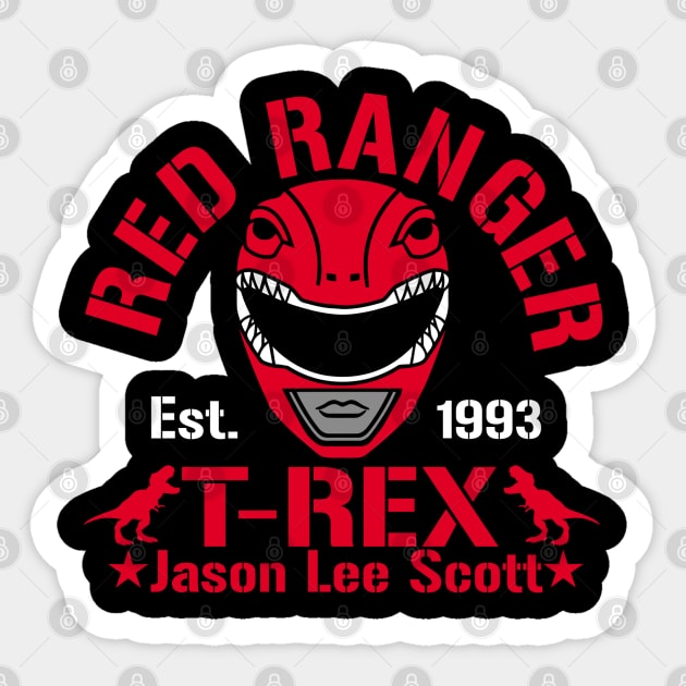 The 1st ranger - Tv Shows - Sticker | TeePublic