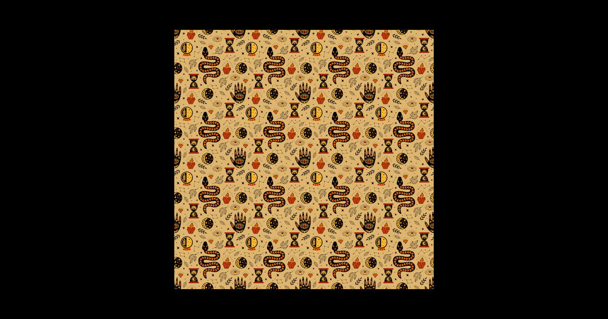 Prophecy Pattern - Divination - Sticker | TeePublic