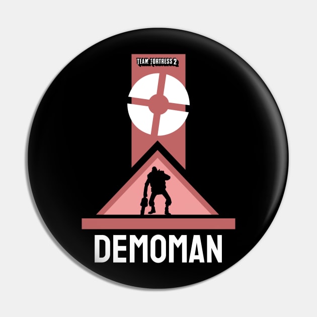Demoman Team fortress 2 - Team Fortress 2 - Pin | TeePublic