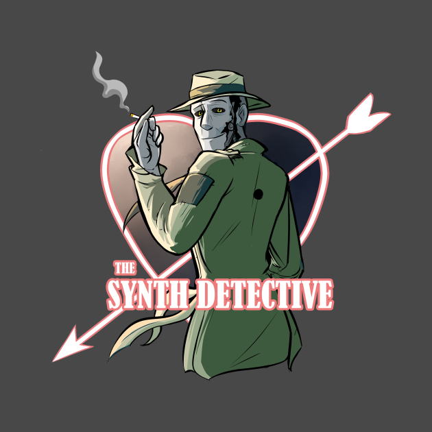 The Synth Detective - Nick Valentine - T-Shirt sold by Anh Nguyen | SKU ...