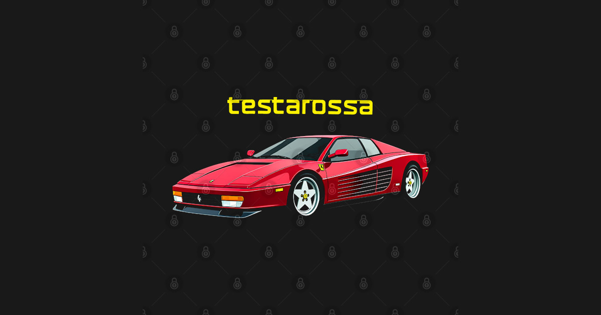86 Testarossa - Testarossa - T-Shirt | TeePublic