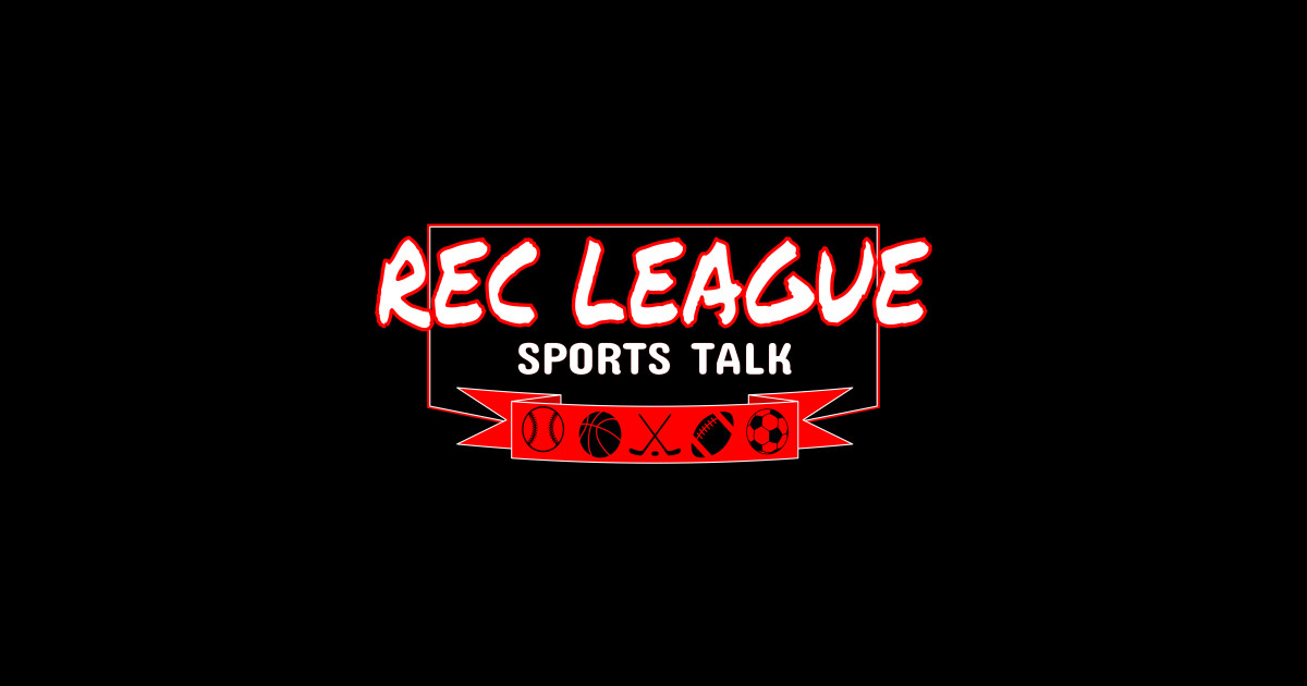 Rec League Sports Talk Logo - Sports - Sticker | TeePublic