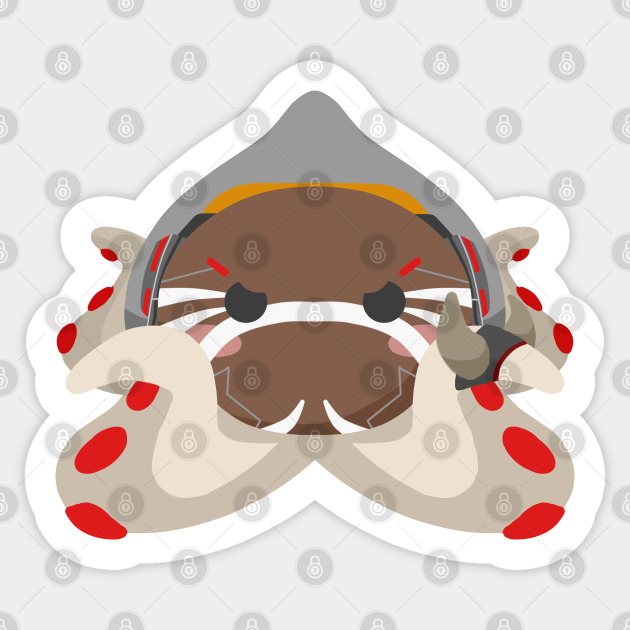 Doomfist Pachimari - Overwatch - Sticker | TeePublic