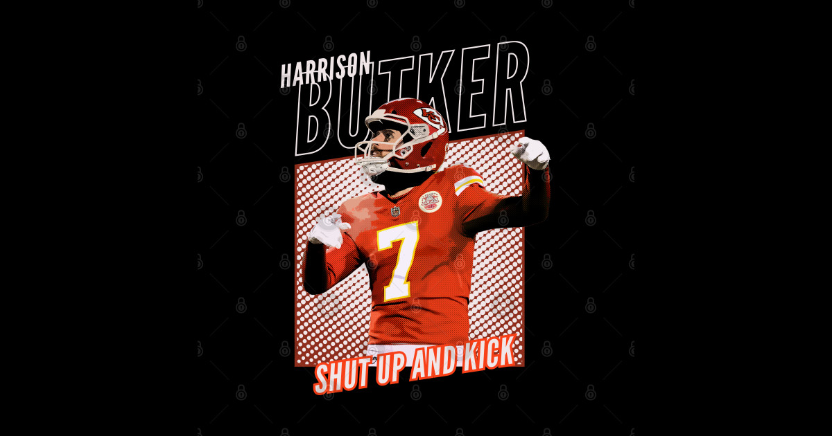 harrison butker the butker - Harrison Butker - Sticker | TeePublic