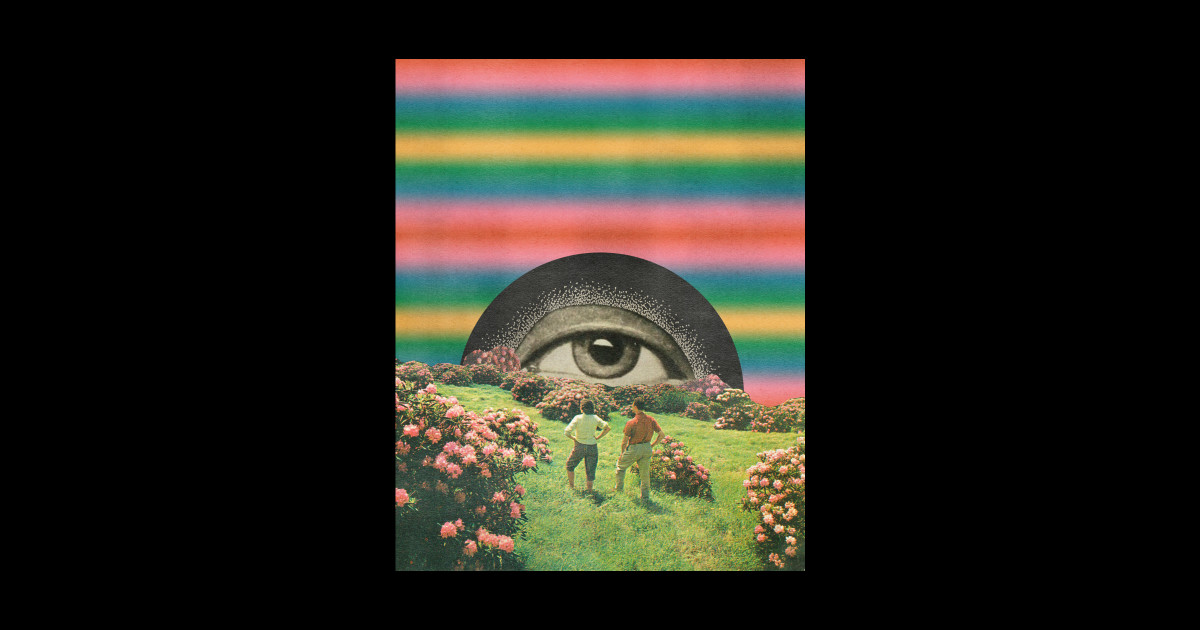 Magic eye - All Seeing Eye - Sticker | TeePublic