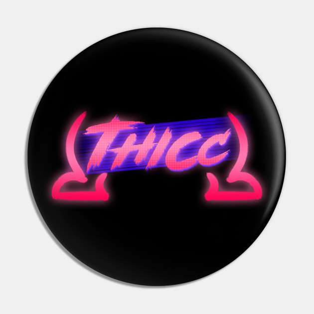 Furry Thicc - Furry - Pin | TeePublic
