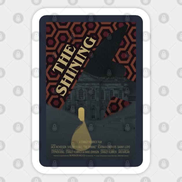 the shining fan art - Shining - Sticker | TeePublic