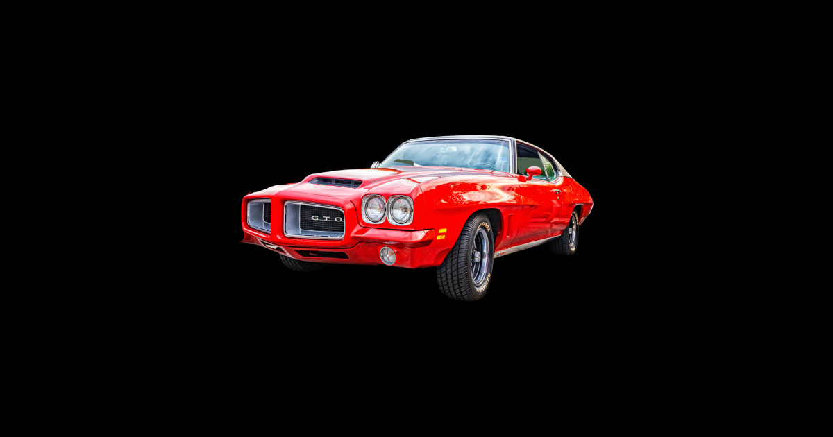 1971 Pontiac GTO Hardtop Coupe - Pontiac - Sticker | TeePublic