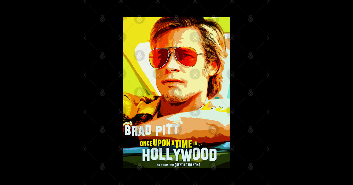brad pitt - Brad Pitt - Sticker | TeePublic