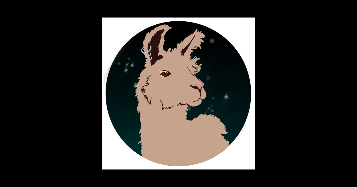 Star Llama Green - Llama - Posters and Art Prints | TeePublic