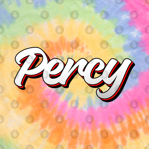 Percy name - cool 70s retro font - Percy Name Cool 70s Retro Font - T ...