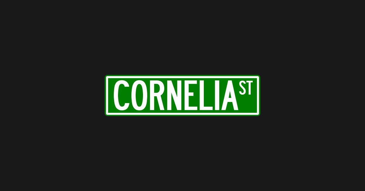 Cornelia St. sign - Taylor Swift - T-Shirt | TeePublic