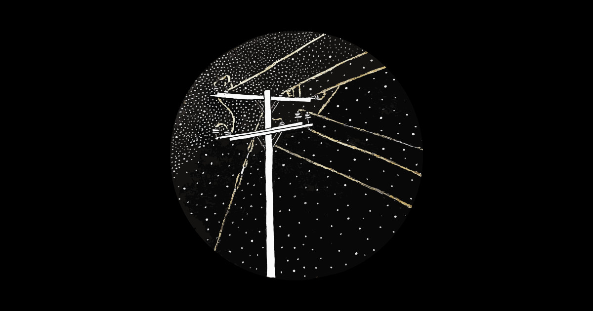 Connection - Lights - Sticker | TeePublic