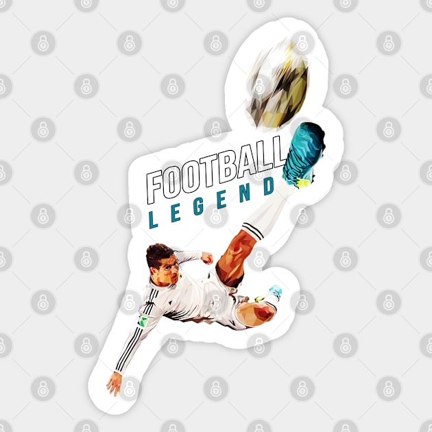 Football Player 1 - Cristiano - Sticker | TeePublic