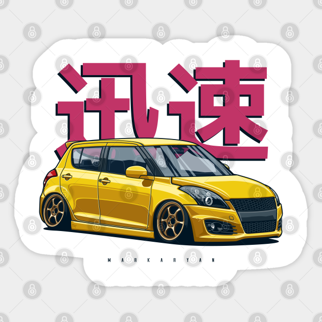 Kei car - Suzuki - Sticker | TeePublic