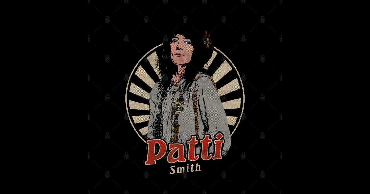 Pop Art 80s Patti Smith - Patti Smith - Sticker | TeePublic