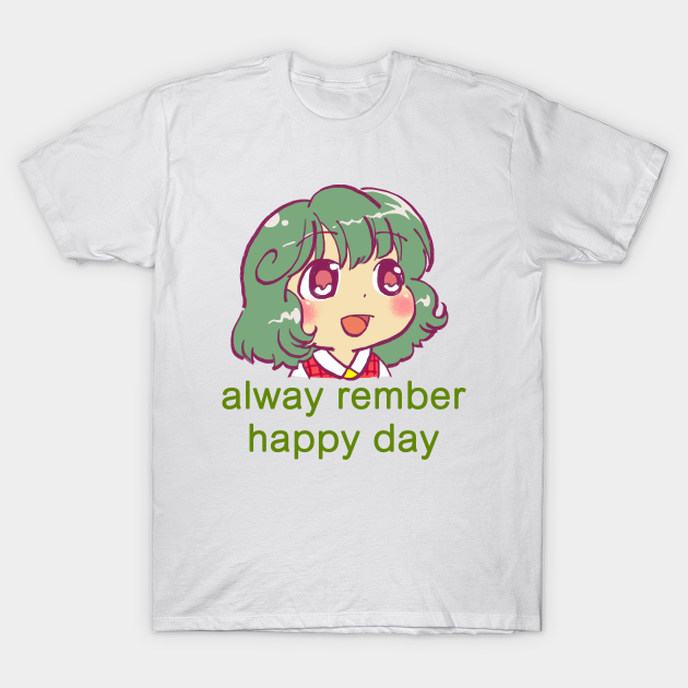 pls rember happy day yuuka kazami - Rember Happy Day - T-Shirt | TeePublic