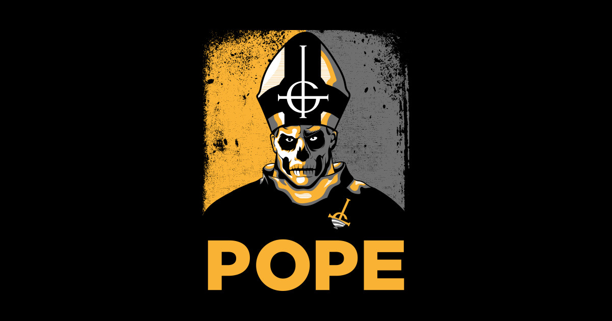 Papa Emeritus - Ghost Pope - Papa Emeritus - Sticker | TeePublic