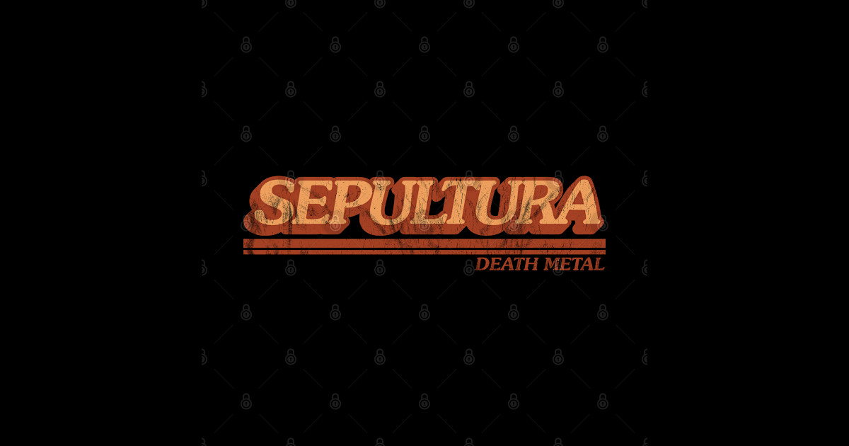 Sepultura Vintage - Sepultura - Sticker | TeePublic