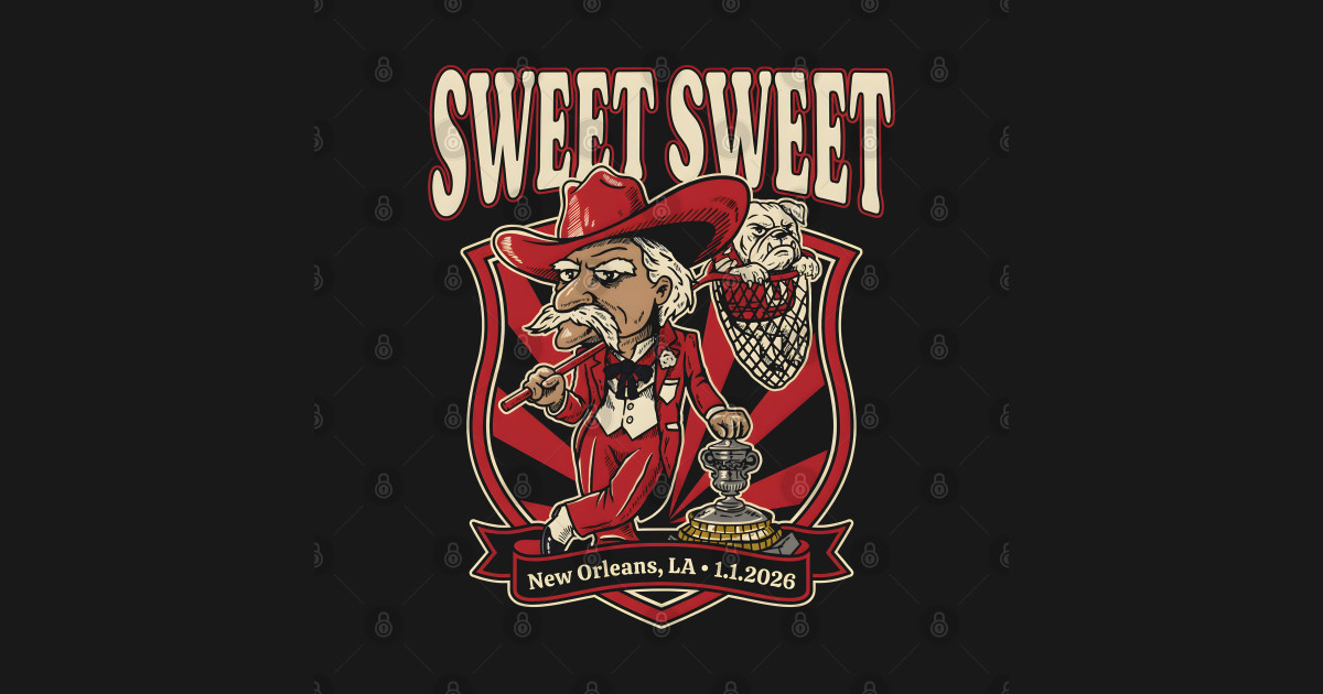 Ole Miss Rebels Sugar Bowl 2026 - Ole Miss - T-Shirt | TeePublic