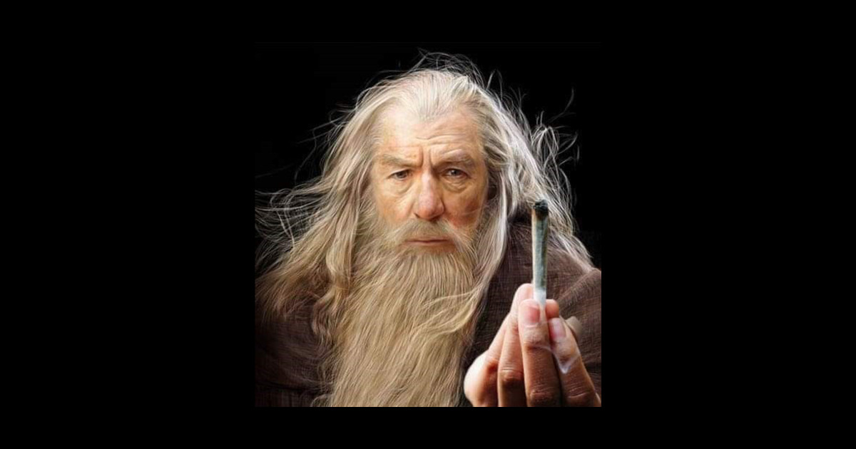 You Shall Pass the Dutchie / Classic Weed Meme - Weed - Sticker | TeePublic