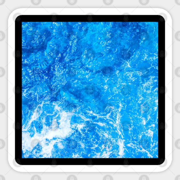 Blue Water - Blue Water - Sticker | TeePublic