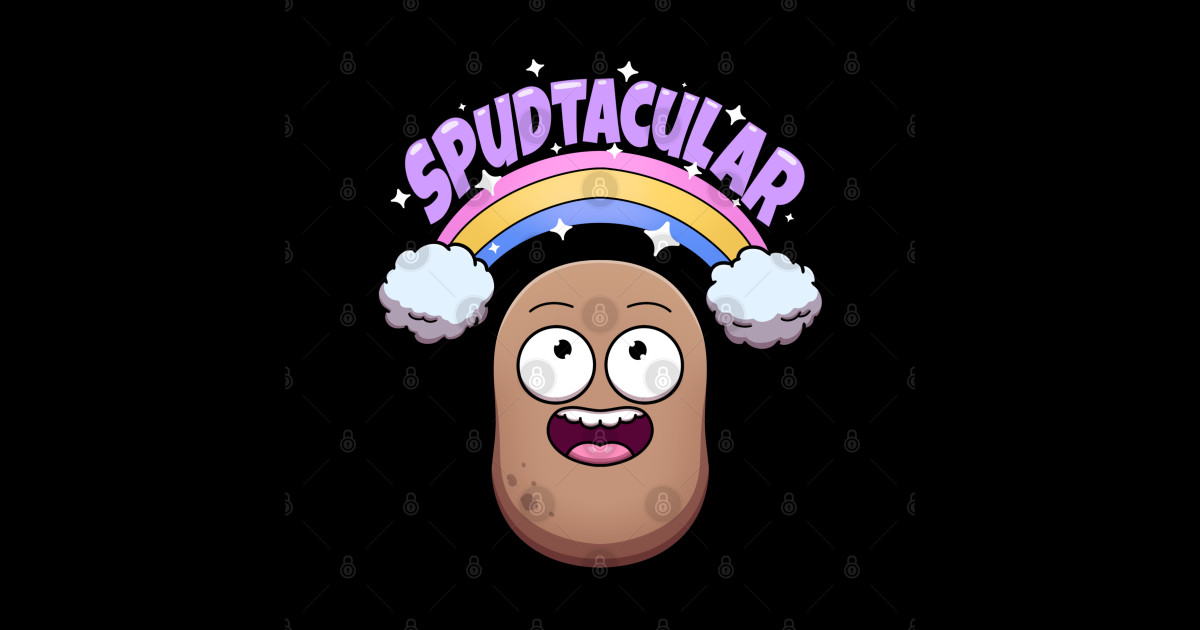Spud- Tacular Potato - Spudtacular - Sticker | TeePublic
